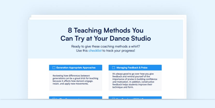 Dance Instructor Development: 8 Teaching Methods You Can Try at Your ...