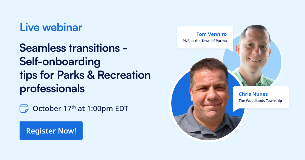 Self-Onboarding Tips for Parks & Recreation Professionals